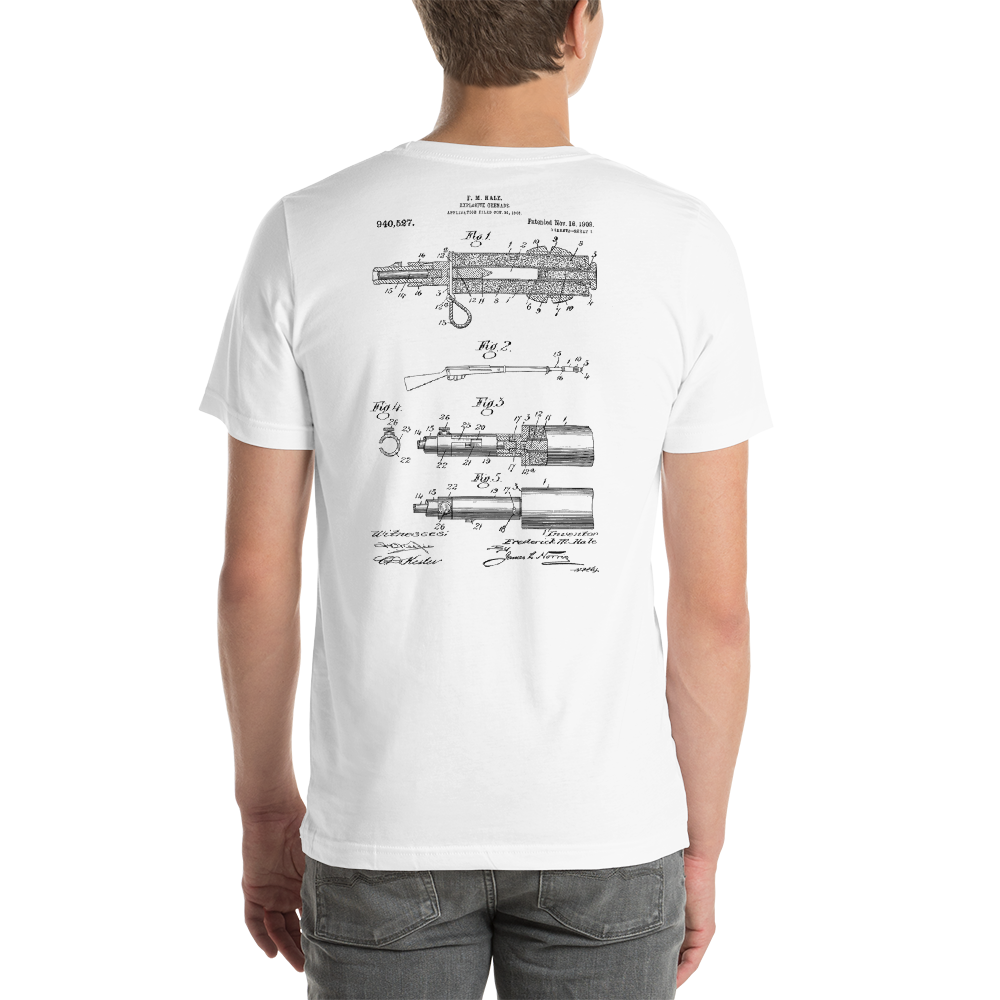 1909 Explosive Grenade Patent T-Shirt – Red Wire Apparel